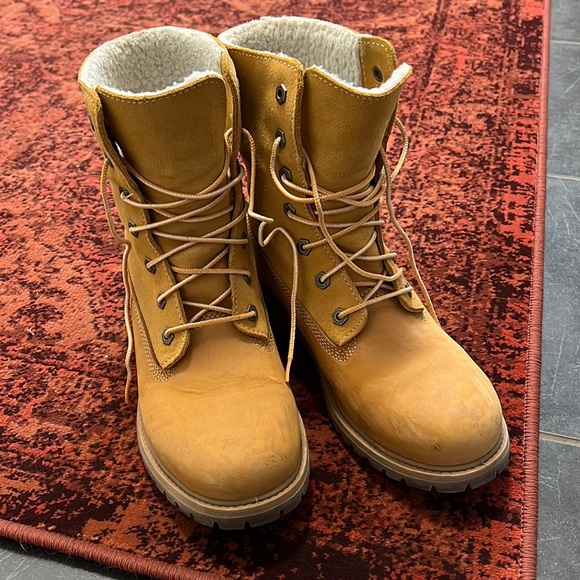 Timberland | Shoes | Worn Ones Timberlands Teddy Fold Down | Poshmark
